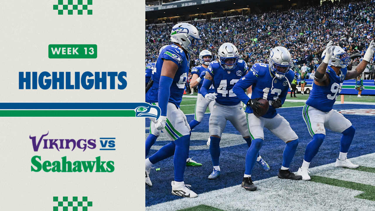2025 Week 13 Seahawks vs. Vikings Full Highlights