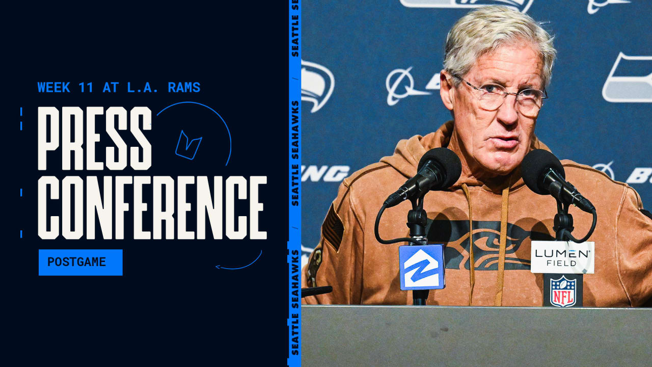 Seahawks at Rams Postgame Press Conference - Week 11