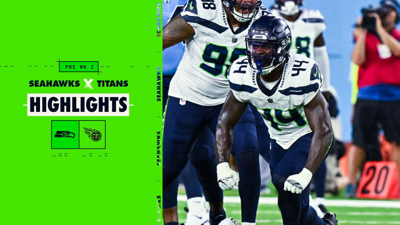 2024 Preseason Week 2 Seahawks at Titans Game Highlights