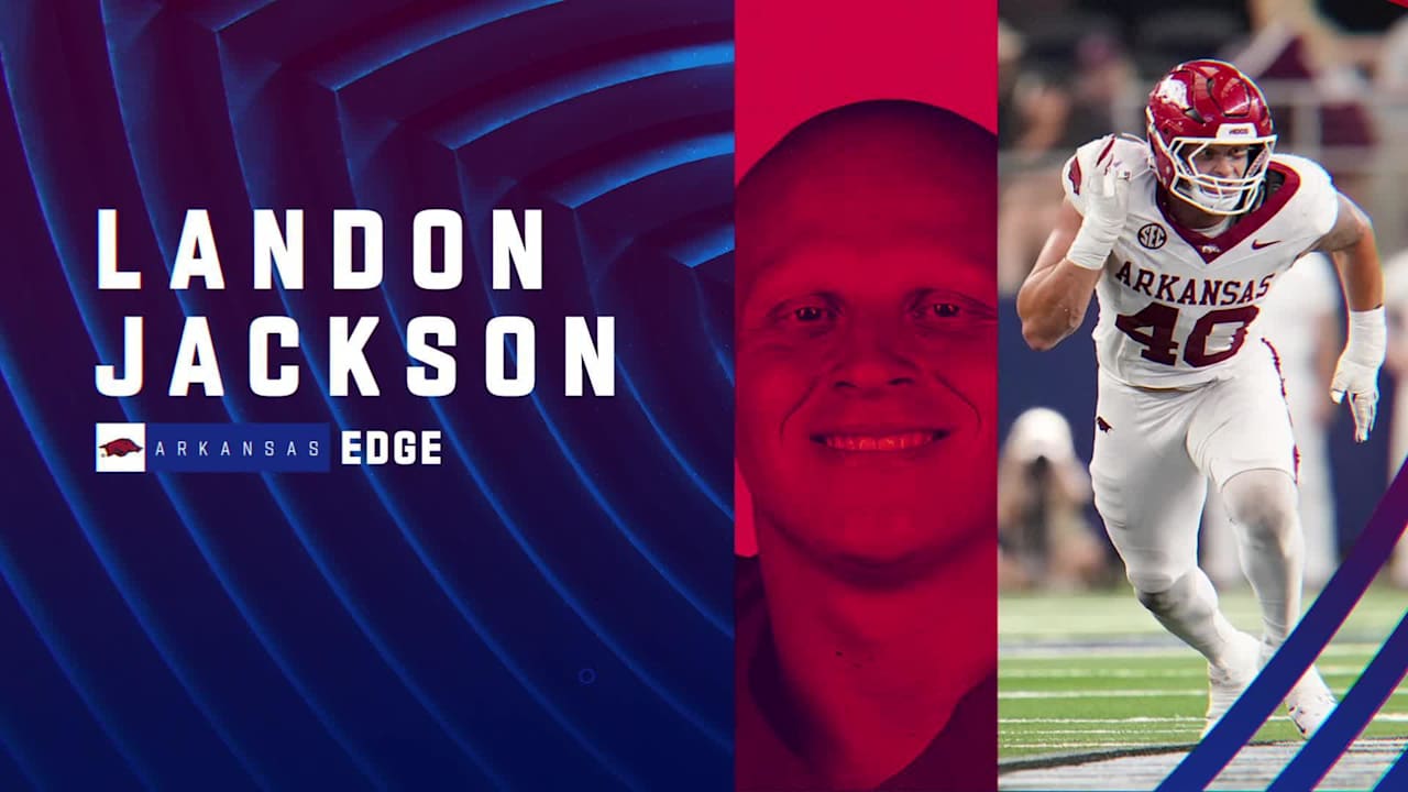 Arkansas Defensive End Landon Jackson's 2025 NFL Scouting Combine Workout