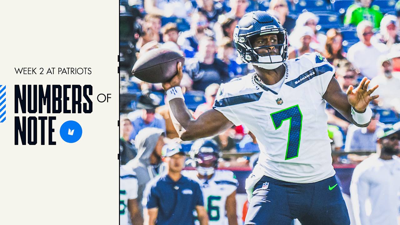 12 Numbers Of Note From The Seahawks’ Week 2 Win In New England