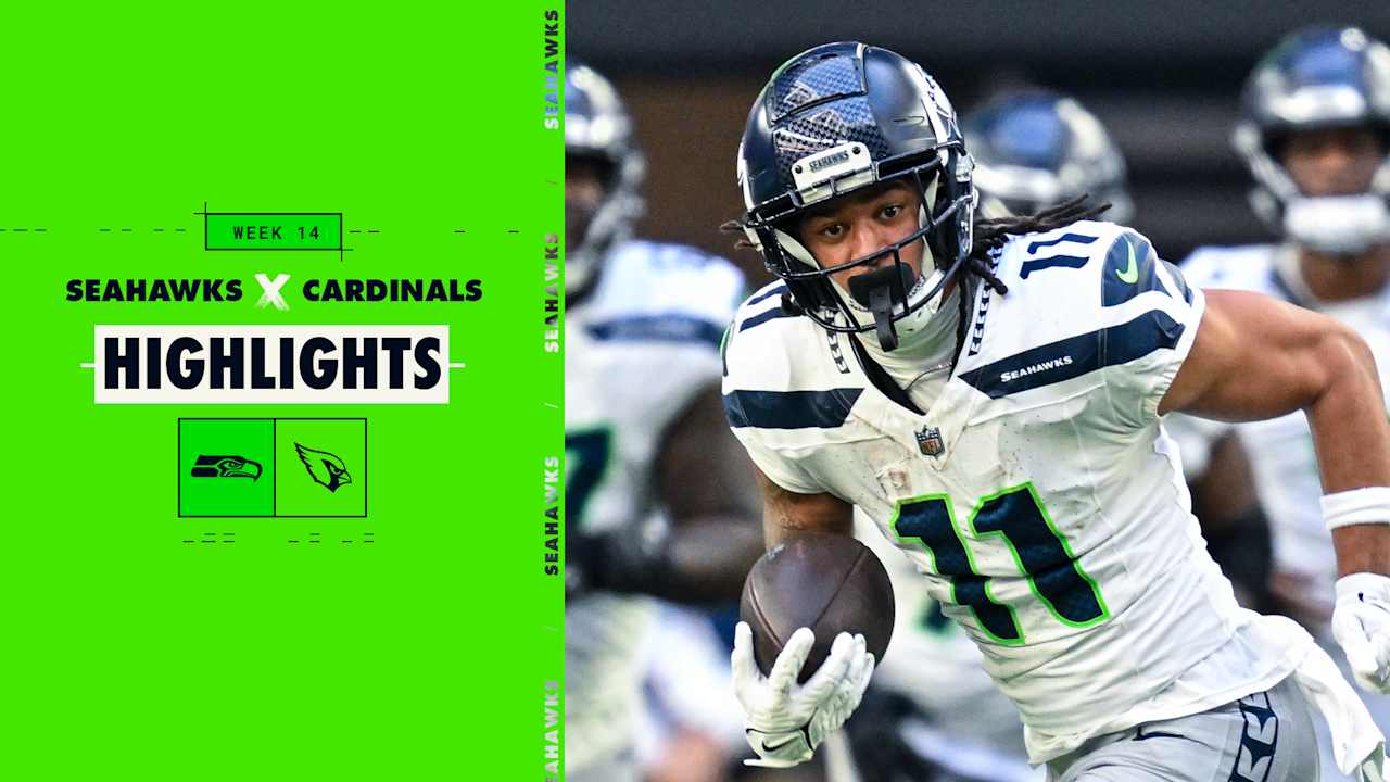 Geno Smith Delivers 24-Yard Pass To Jaxon Smith-Njigba Highlight - 2024 Week 14 Seahawks at ...