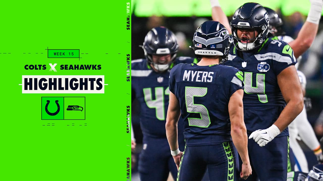 2025 Week 15 Seahawks vs. Colts Full Highlights