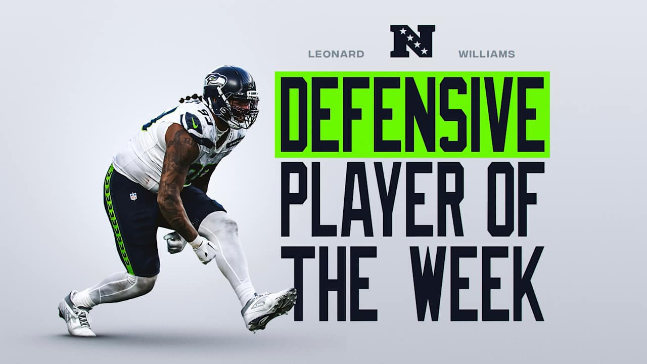 Seahawks DT Leonard Williams Named NFC Defensive Player Of The Week