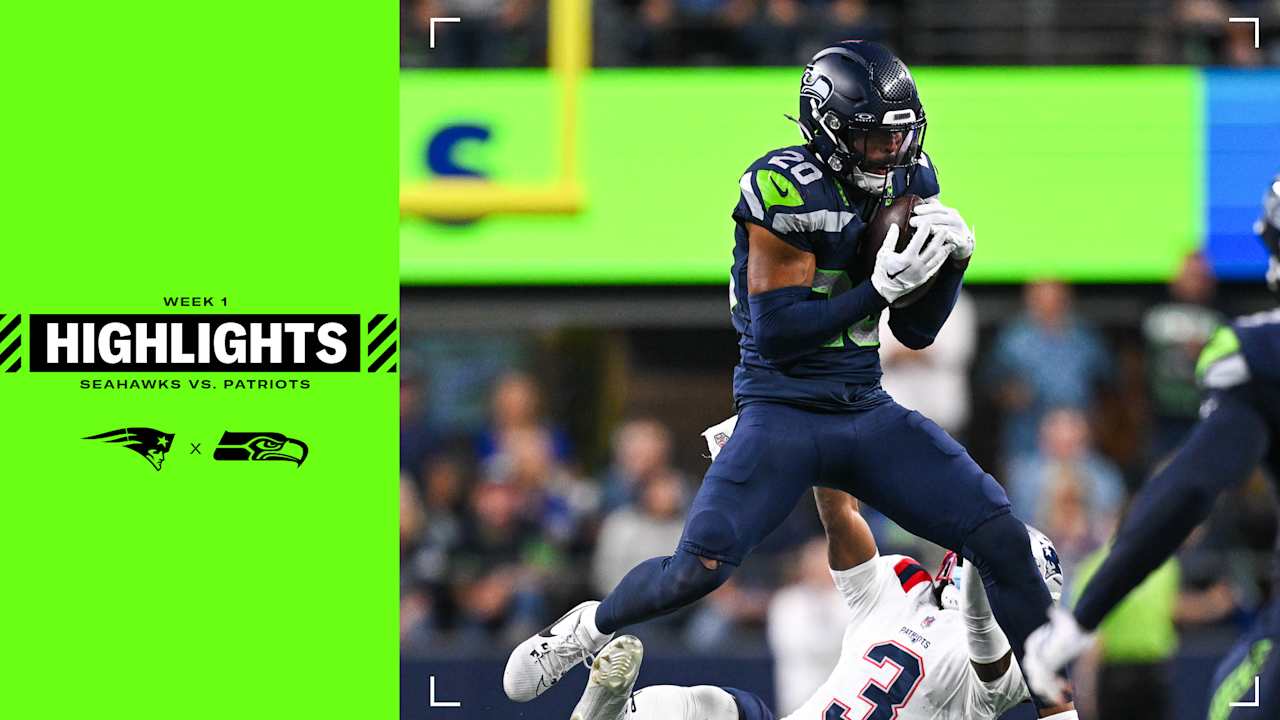 Seahawks Vs Patriots Game Highlights 2026 Week 1