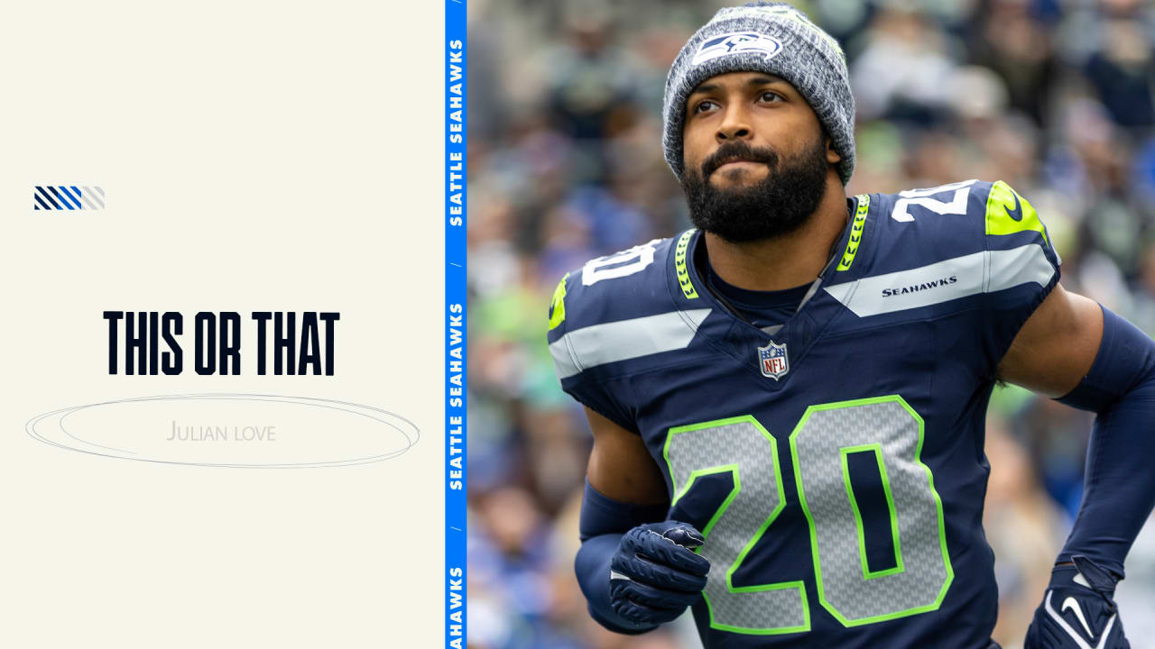 This Or That With Seahawks Safety Julian Love