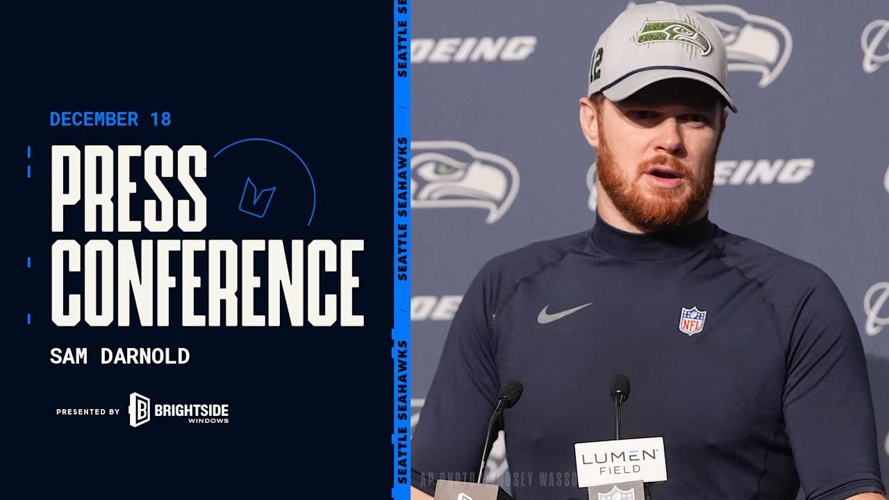 Sam Darnold Postgame Press Conference - 2025 Week 16