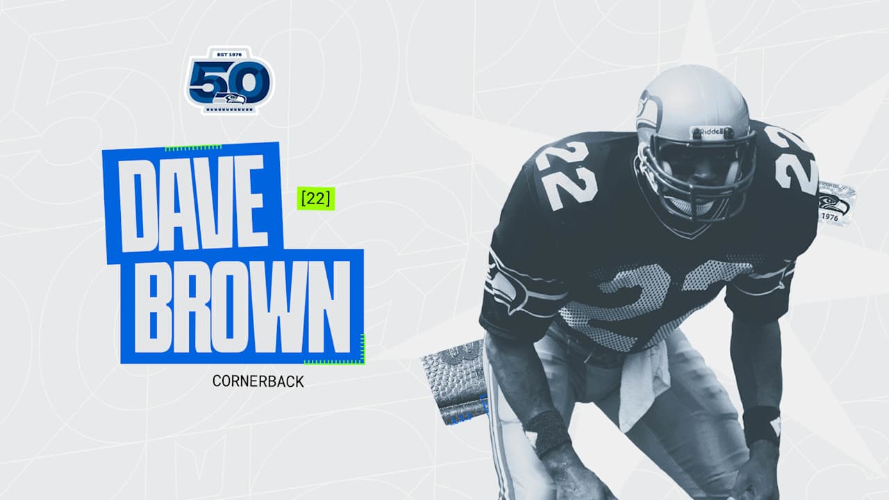 PHOTOS: Dave Brown - Seahawks Top 50 Players