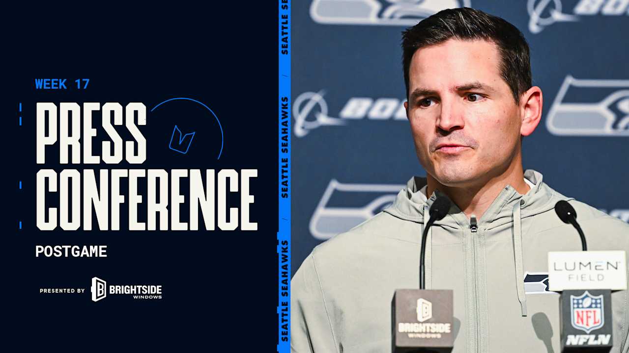 Seahawks at Panthers Postgame Press Conference - Week 17