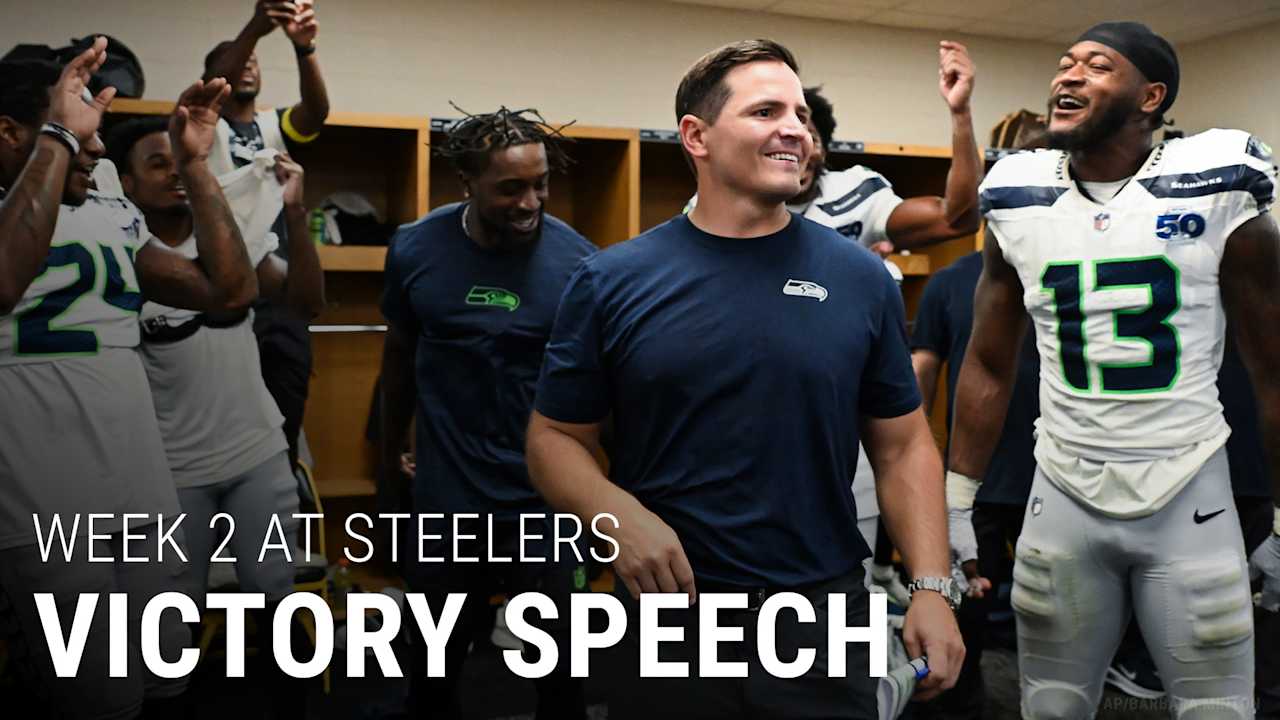 Head Coach Mike Macdonald's Postgame Victory Speech After The Week 2 Win Over The Steelers