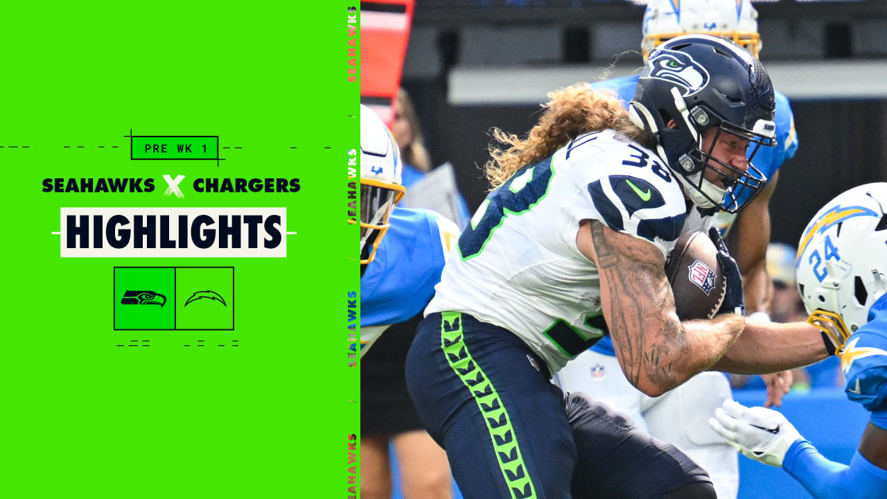 2024 Preseason Week 1 Seahawks at Chargers Brady Russell 13-Yard ...