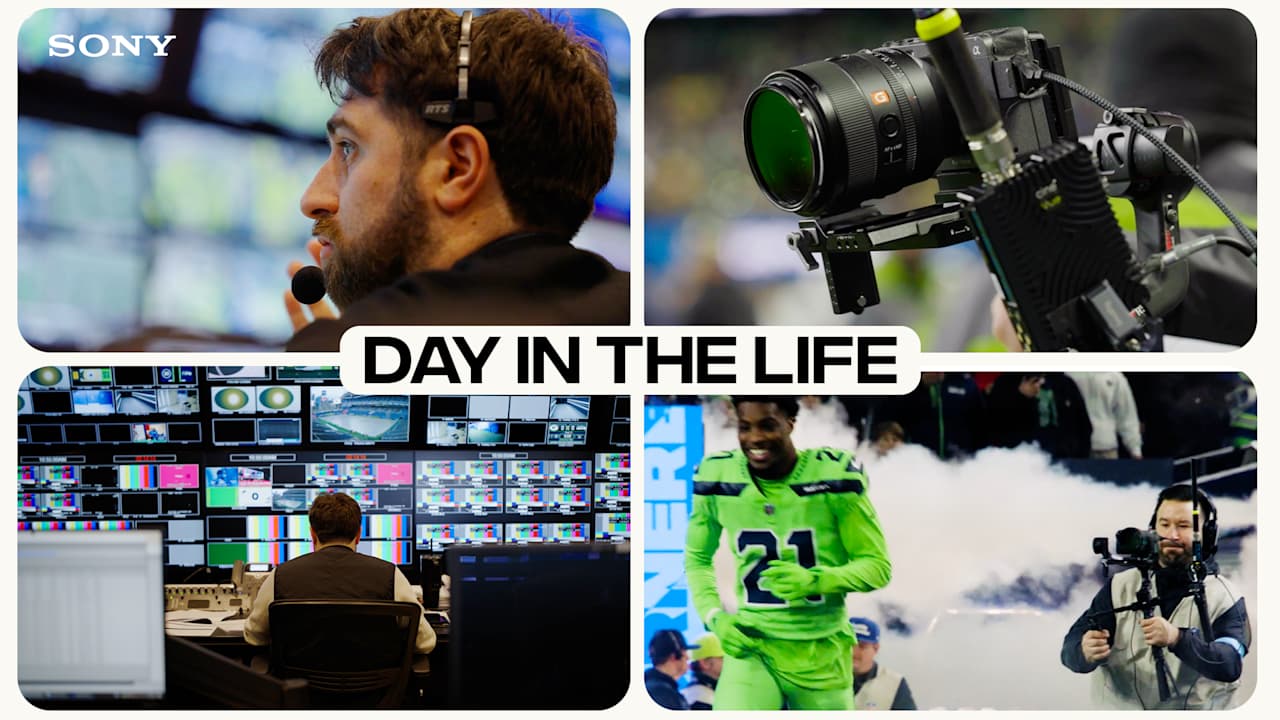 Behind The Lens Of A Seahawks Gameday Presented by SONY