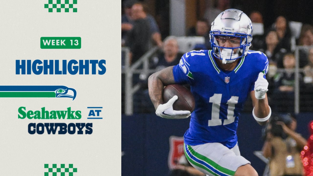 2023 Week 13 Seahawks at Cowboys Jaxon Smith-Njigba Shakes DaRon Bland ...