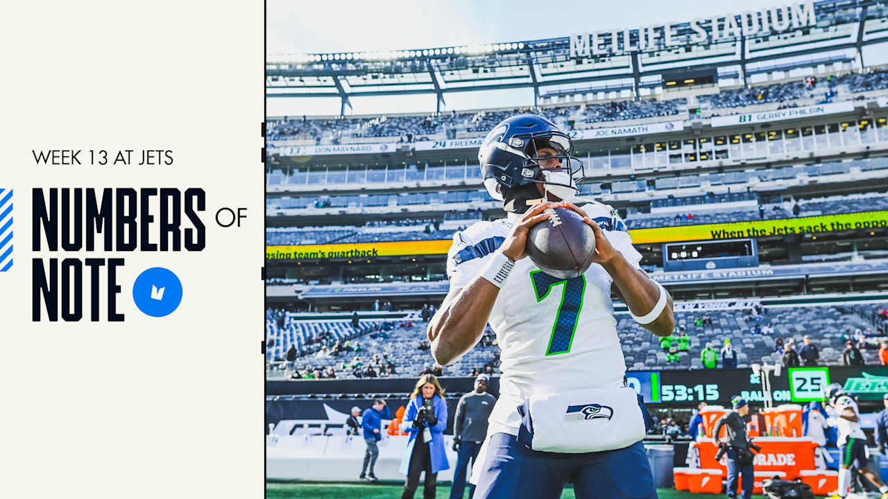 12 Numbers Of Note From The Seahawks’ Week 13 Win Over The Jets