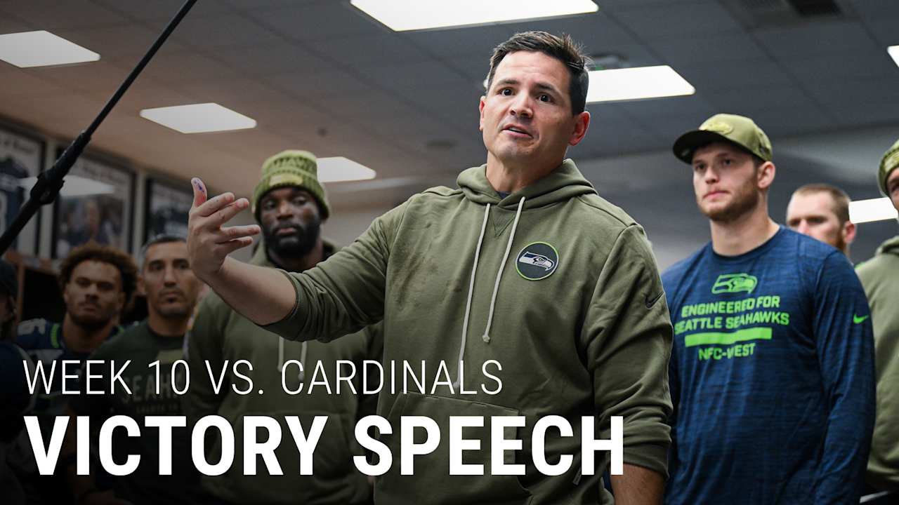 Head Coach Mike Macdonald's Postgame Victory Speech After The Win Over ...