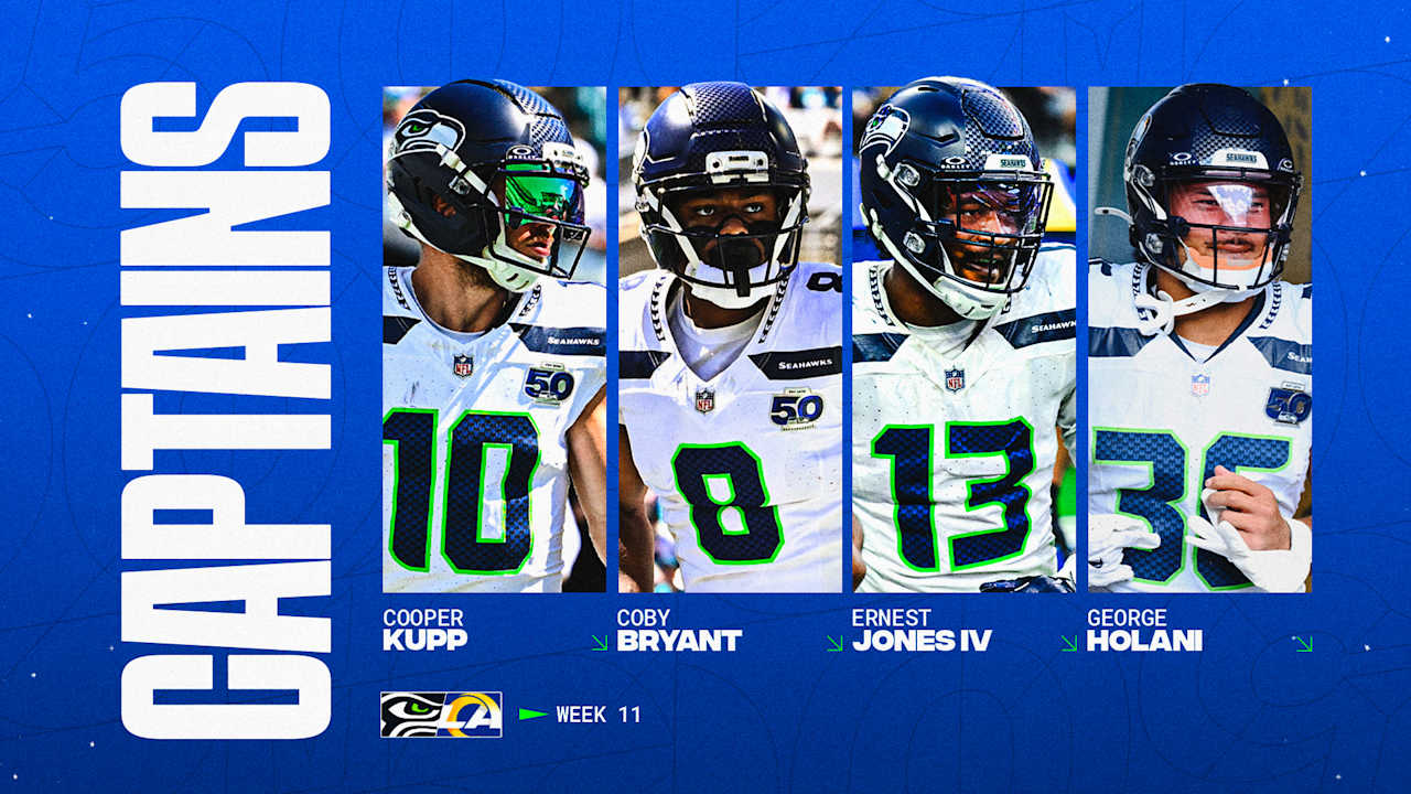 Seahawks Announce Week 11 Captains vs. The Rams