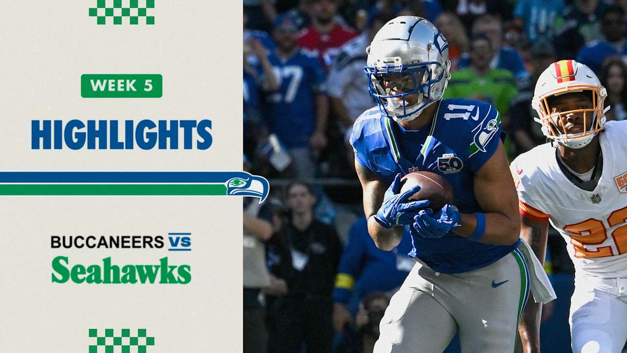 Sam Darnold Throws Laser TD Pass To Jaxon Smith-Njigba Highlight - 2025 ...