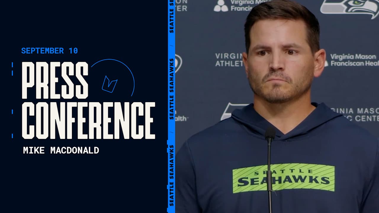 Mike Macdonald Press Conference - September 10, 2025