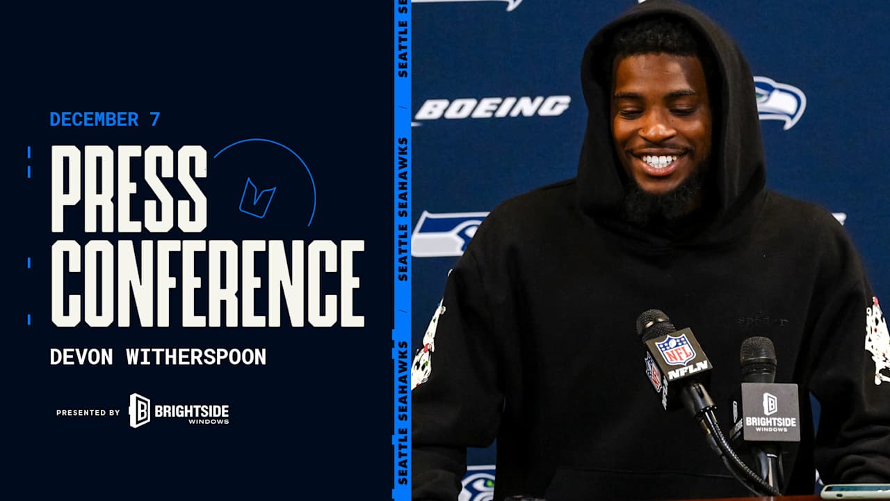 Devon Witherspoon Postgame Press Conference - 2025 Week 14 at Falcons