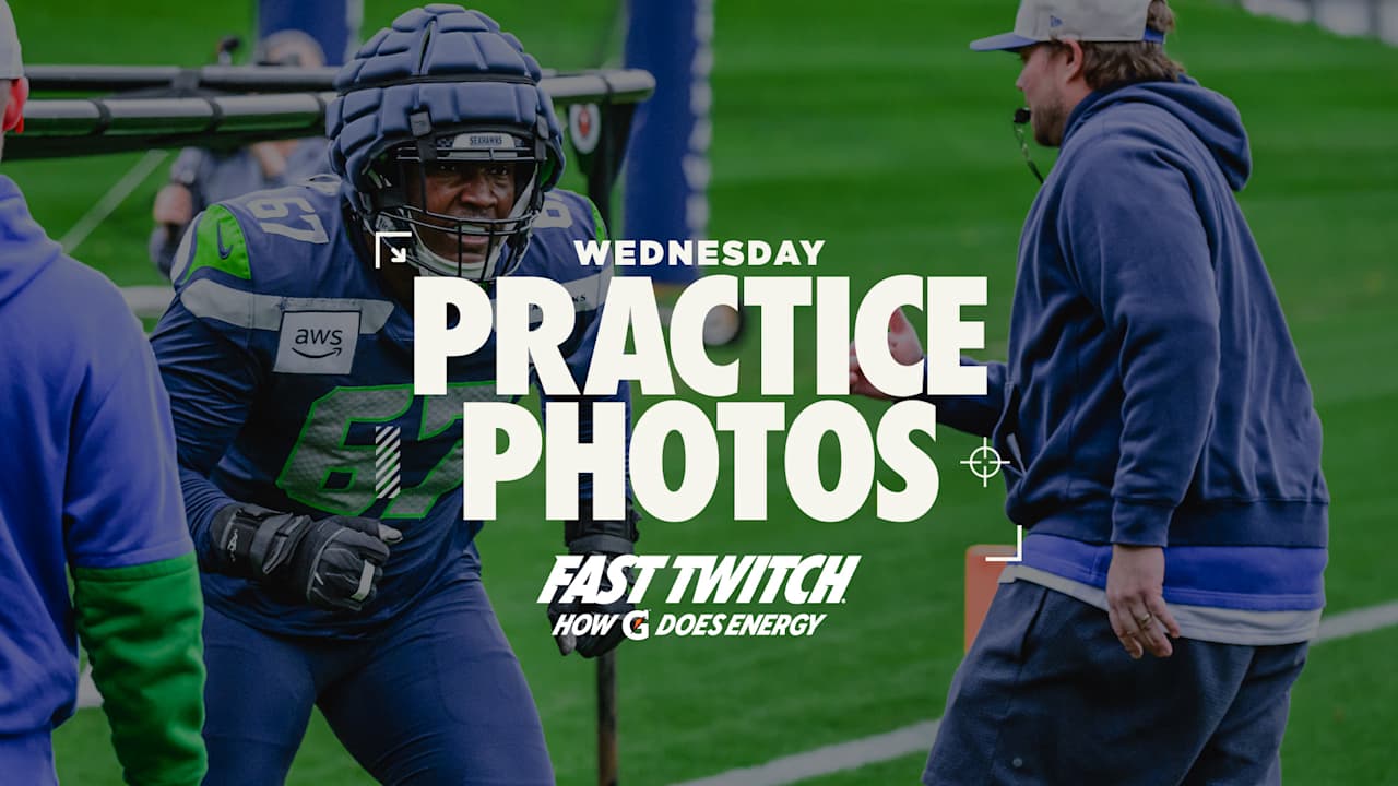 PHOTOS: Seahawks Lock In For Wednesday's Practice At The Virginia Mason ...