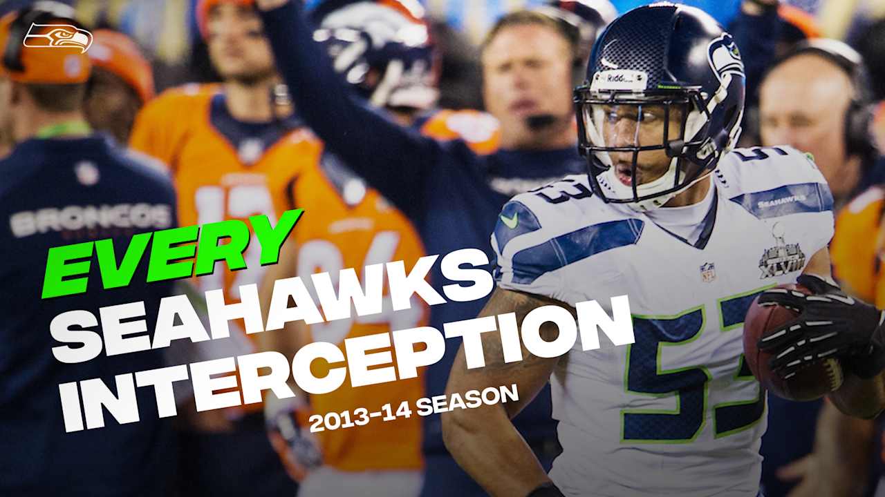Every Seahawks Interception From The Super Bowl XLVIII Season