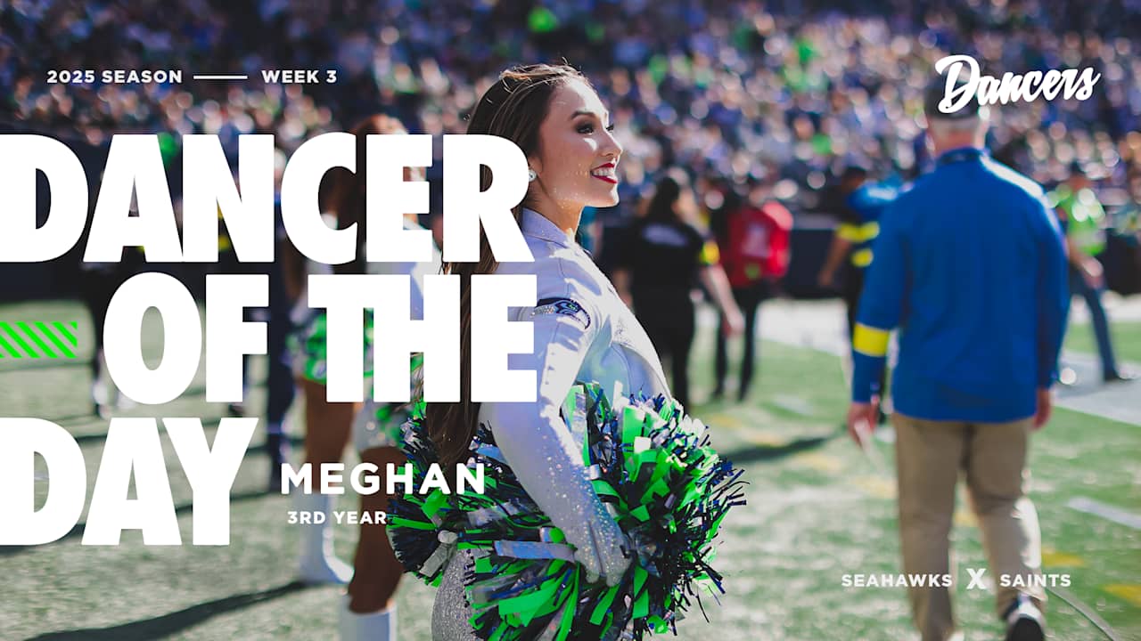 PHOTOS: Seahawks Dancer Of The Day - Meghan