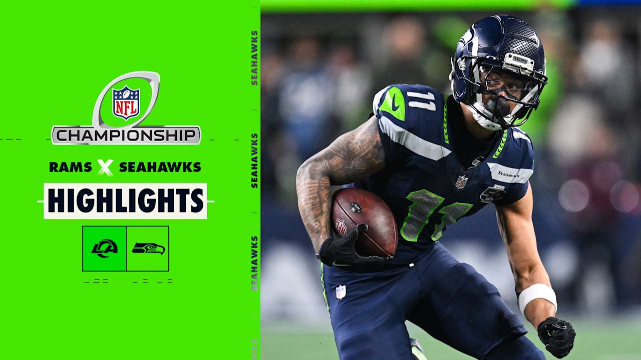 2025 NFC Championship Game Seahawks vs. Rams Full Highlights