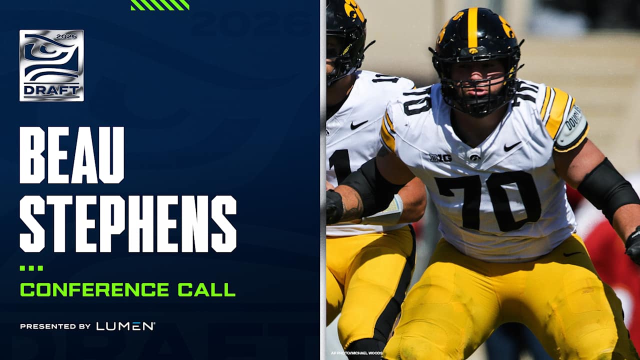 Beau Stephens: "It's Going To Be Nice To Stay A Hawk" | Seahawks Draft ...