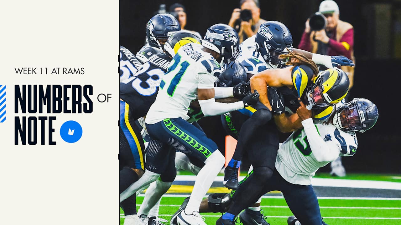 12 Numbers Of Note From The Seahawks’ Week 11 Loss To The Rams