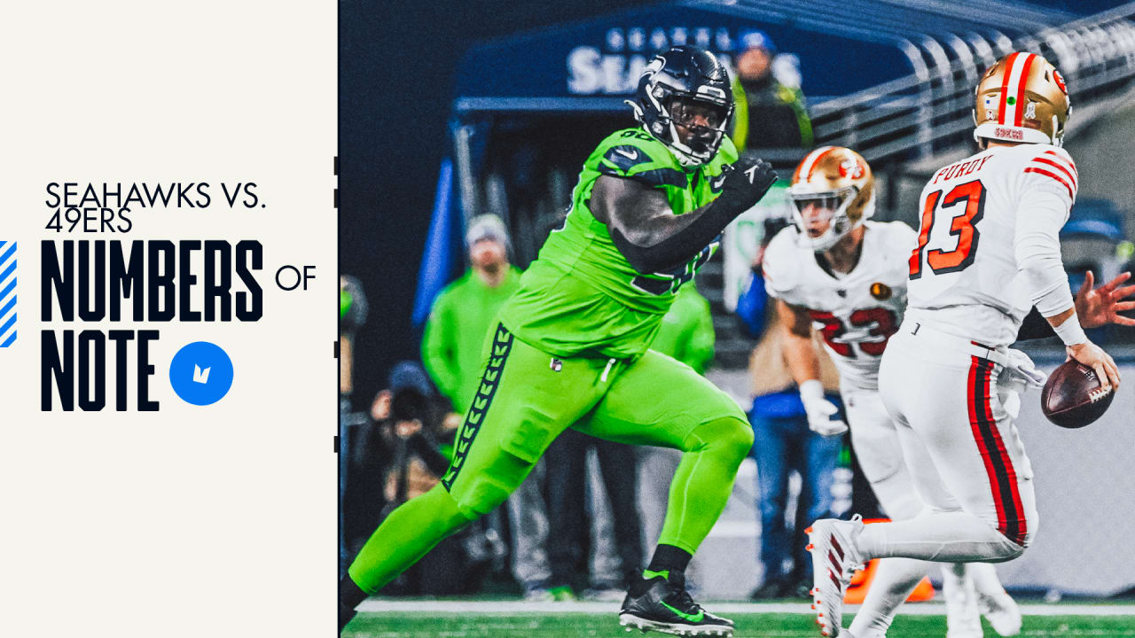 12 Numbers Of Note From The Seahawks’ Week 12 Loss To The 49ers