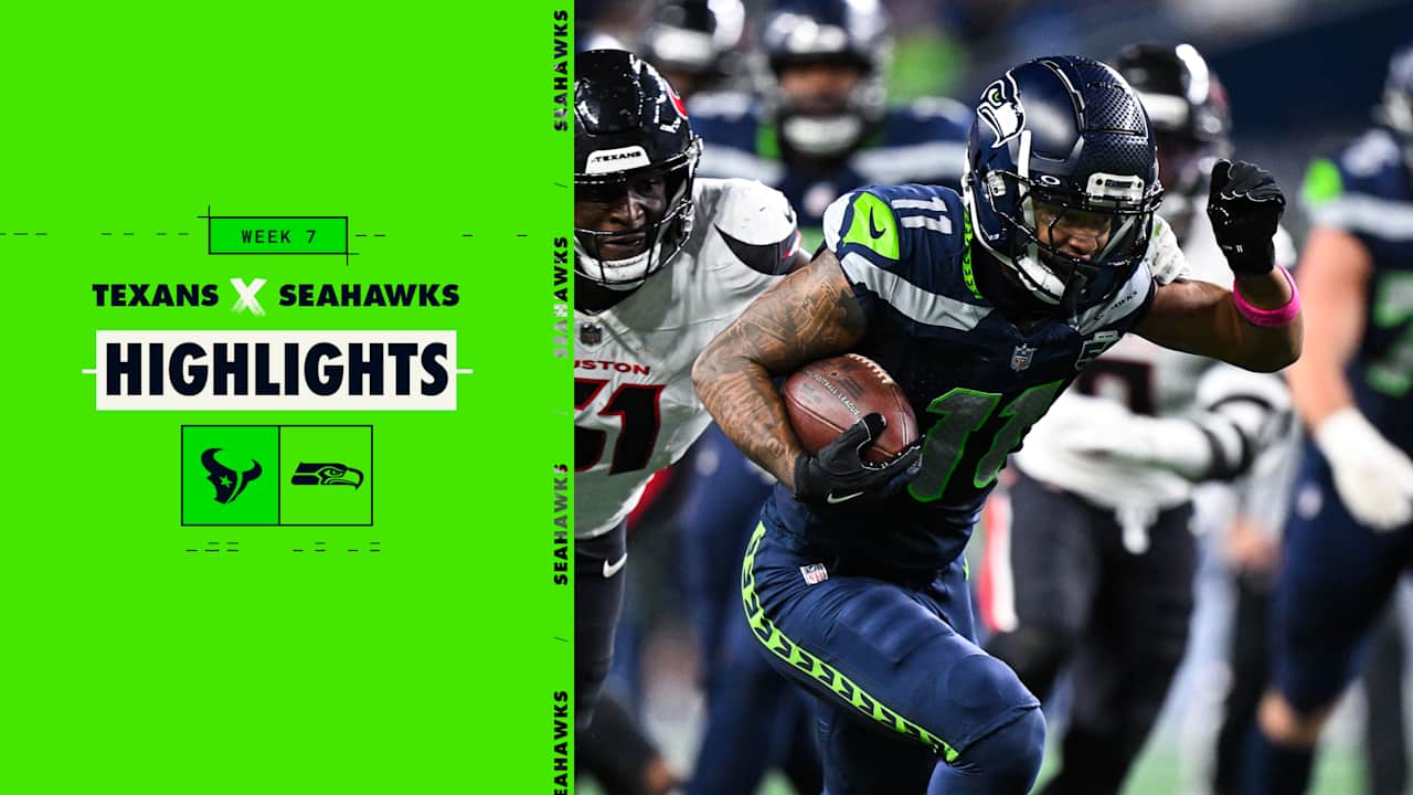 Jaxon Smith-Njigba Highlights - 2025 Week 7 Seahawks vs. Texans