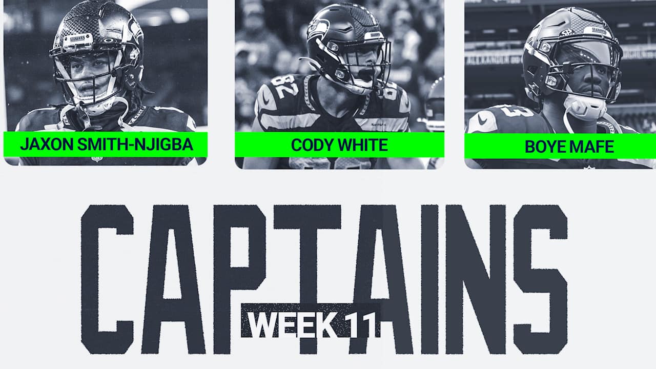 Seahawks Announce Week 11 Captains vs. The 49ers