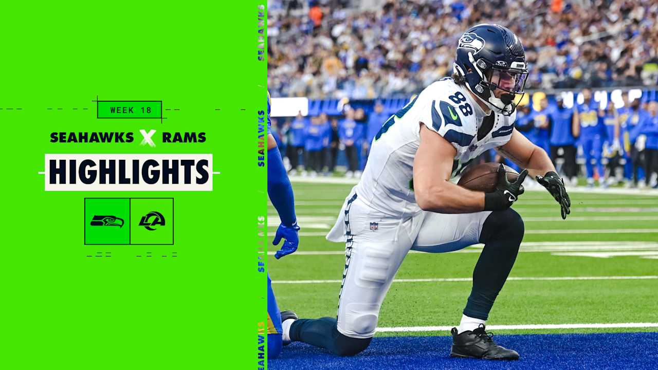 AJ Barner Hauls In Geno Smith's 4-Yard TD Throw Highlight - 2024 Week ...