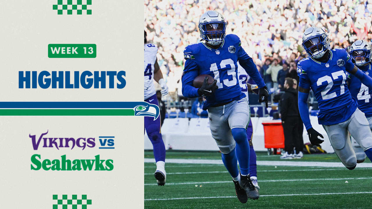 Seahawks Best Defensive Plays In Shutout Win Against The Vikings - 2025 ...