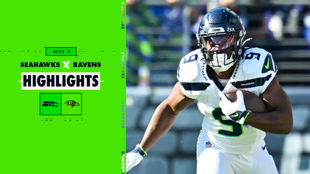 2023 Week 9 Seahawks at Ravens Full Highlights