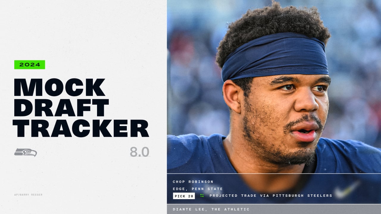 Seahawks Mock Draft Tracker 8.0