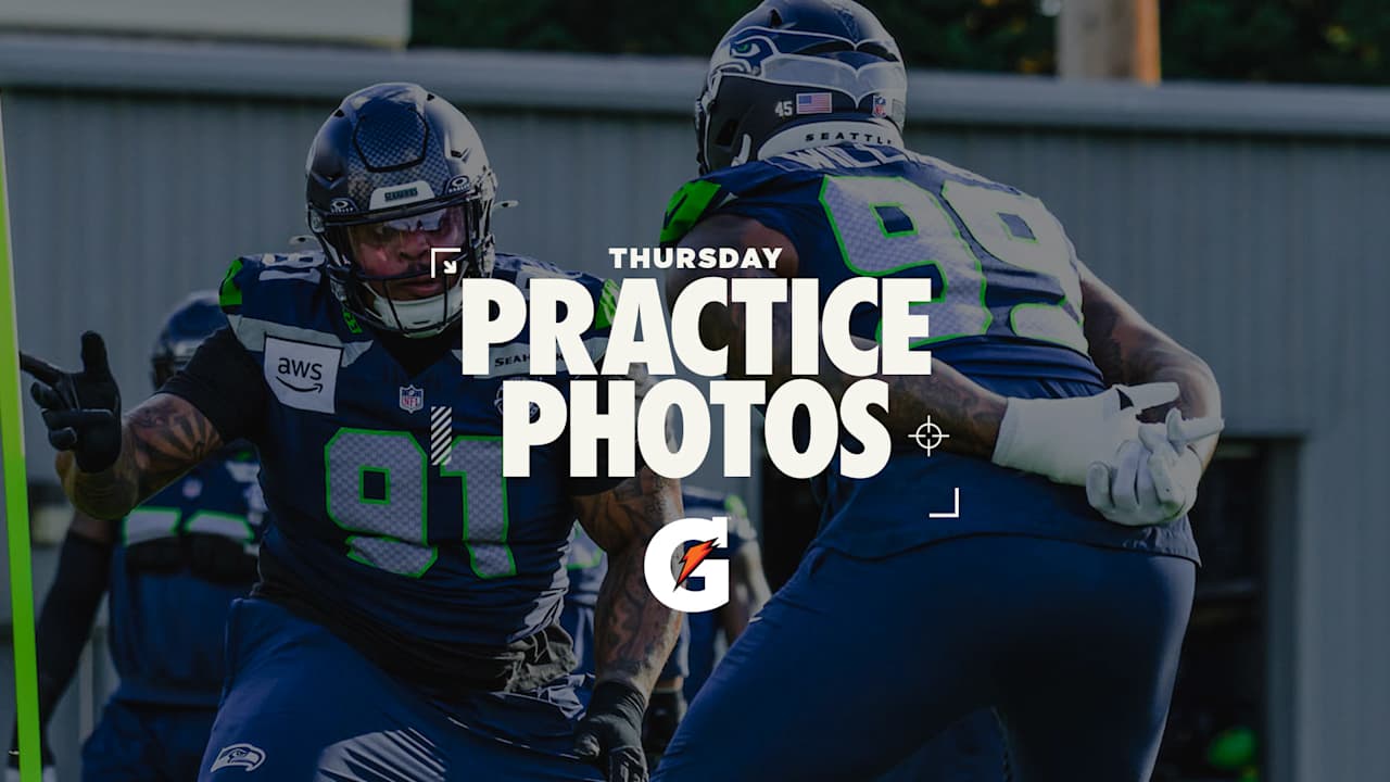PHOTOS: Seahawks Practice On A Sunny Autumn Day At The Virginia Mason ...