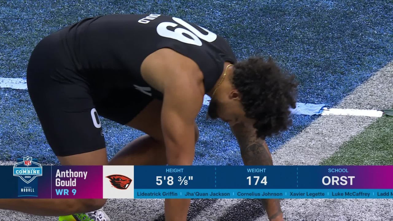 Oregon State Wide Receiver Anthony Gould Runs Official 4.39-Second 40 ...