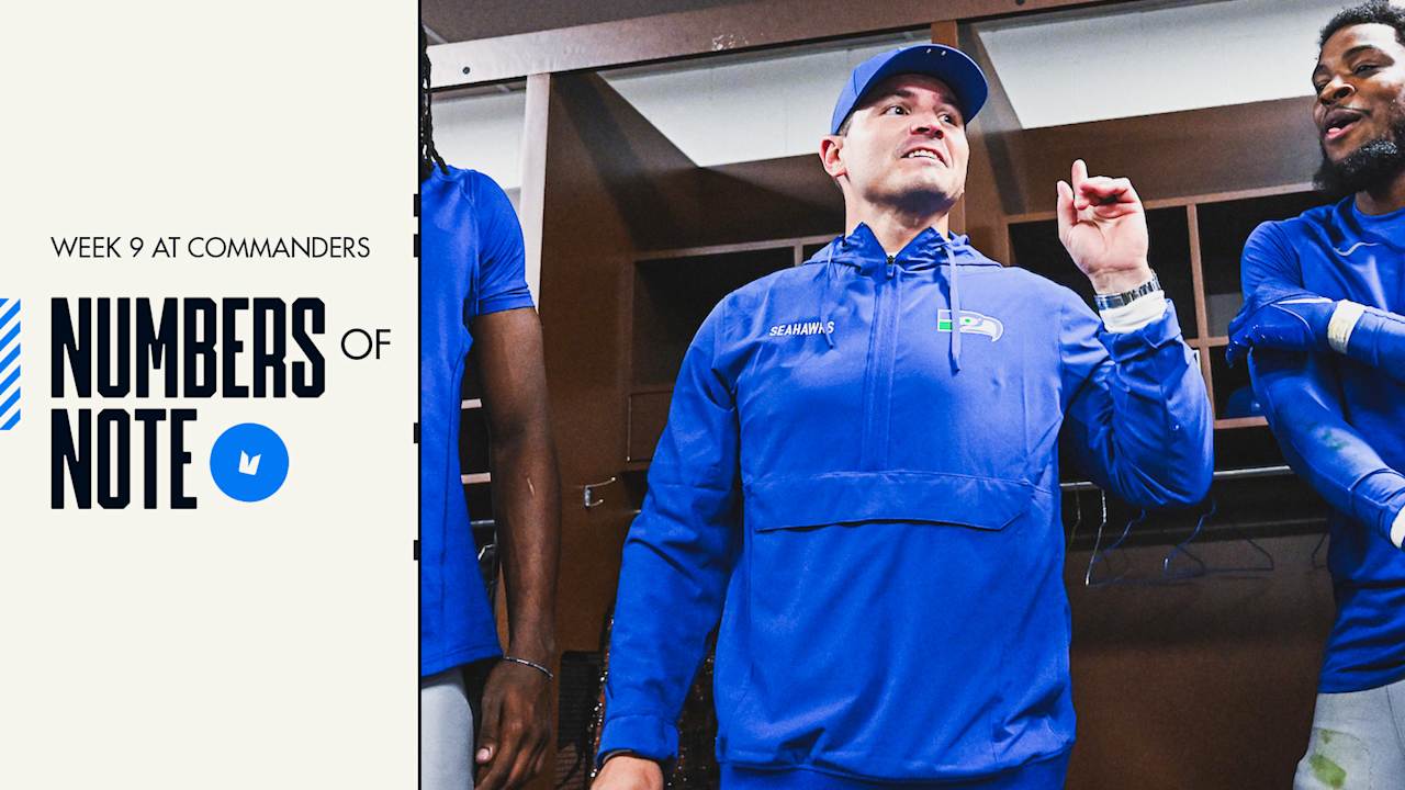 12 Numbers Of Note From The Seahawks’ Week 9 Win In Washington