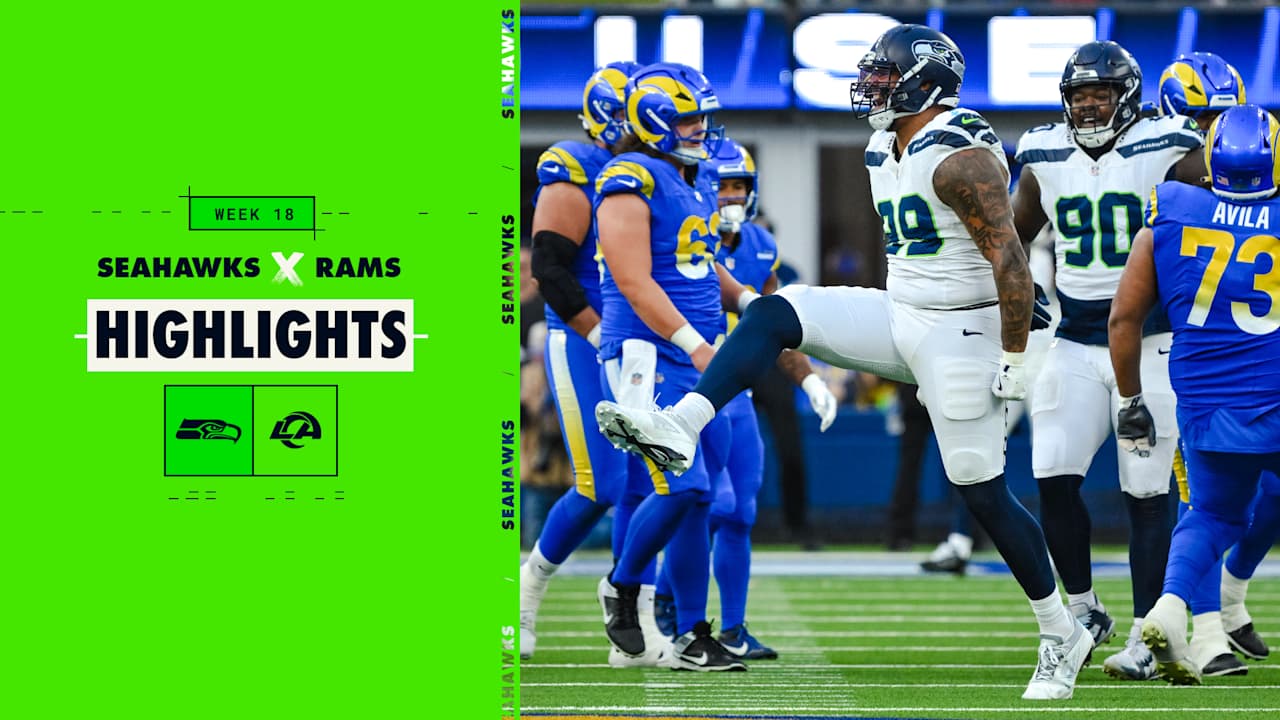 2024 Week 18 Seahawks at Rams Game Highlights