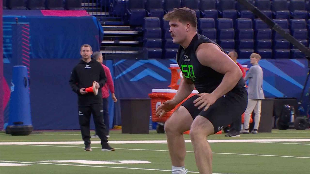 2025 NFL Draft: Grey Zabel's 2025 NFL Scouting Combine workout