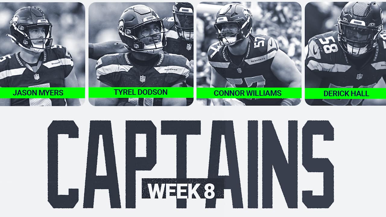 Seahawks Announce Week 8 Captains vs. The Bills