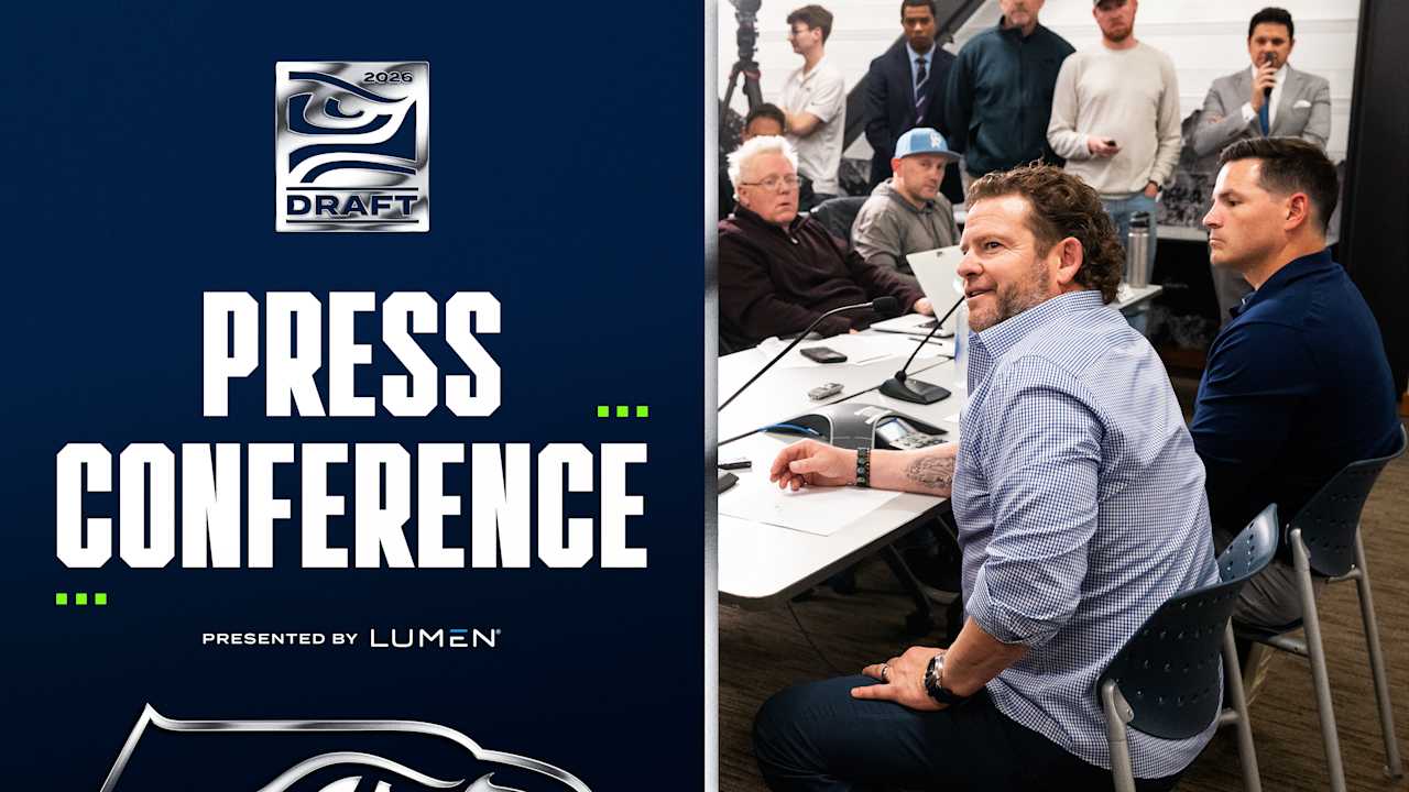 Seahawks 2026 NFL Draft Day 1 Press Conference - April 23, 2026