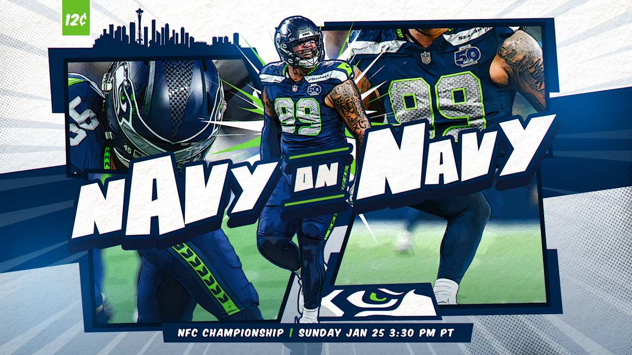 Seahawks Unveil Uniform Combo For NFC Championship vs. Rams