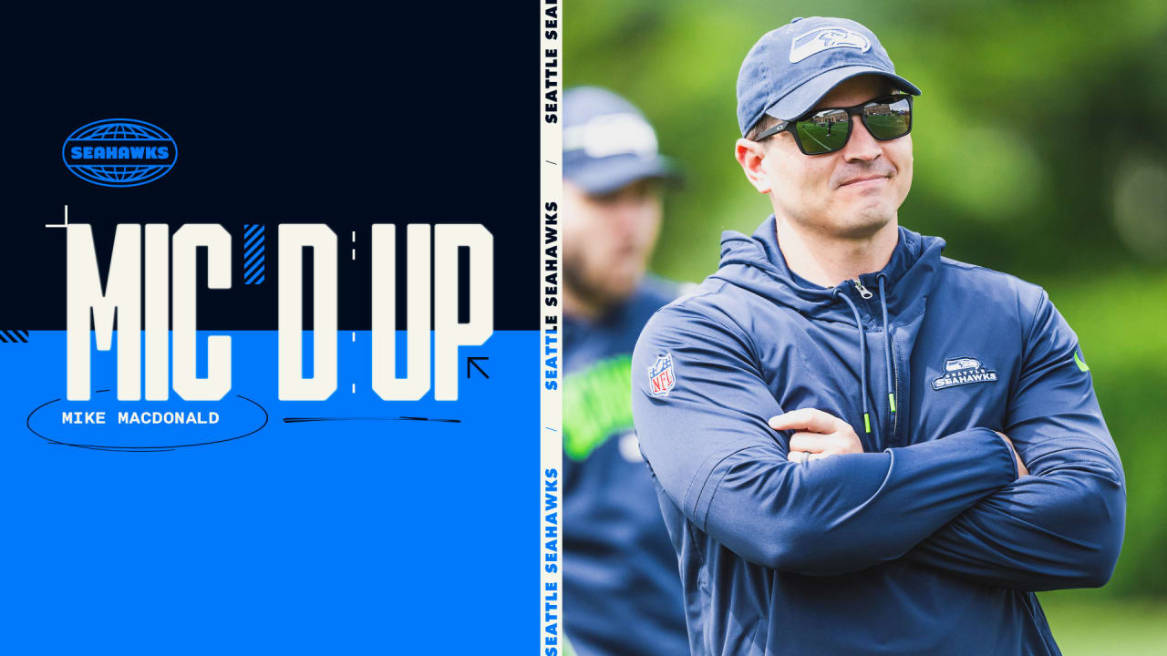 Seahawks Mic'd Up: Mike Macdonald - OTAs | 2024 Seattle Seahawks