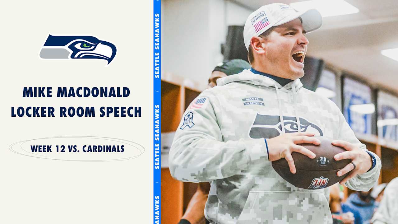Mike Macdonald Addresses The Team After Big Divisional Win Over The ...