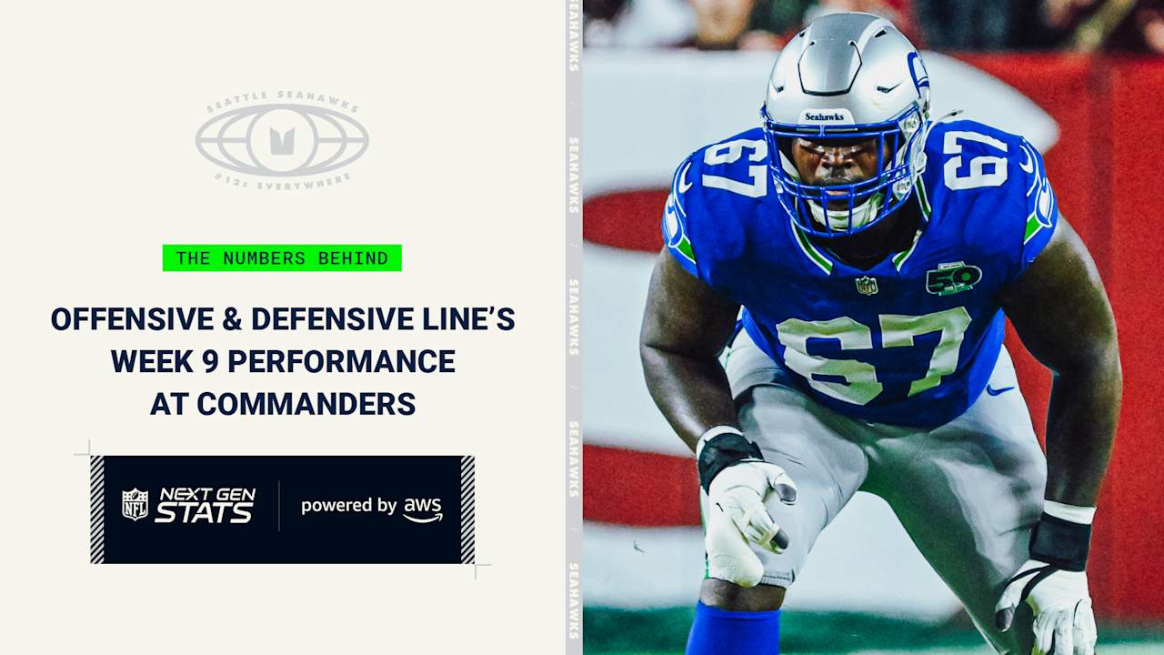 Seahawks Next Gen Stat Of The Week: O-Line Protects Sam Darnold, D-Line ...