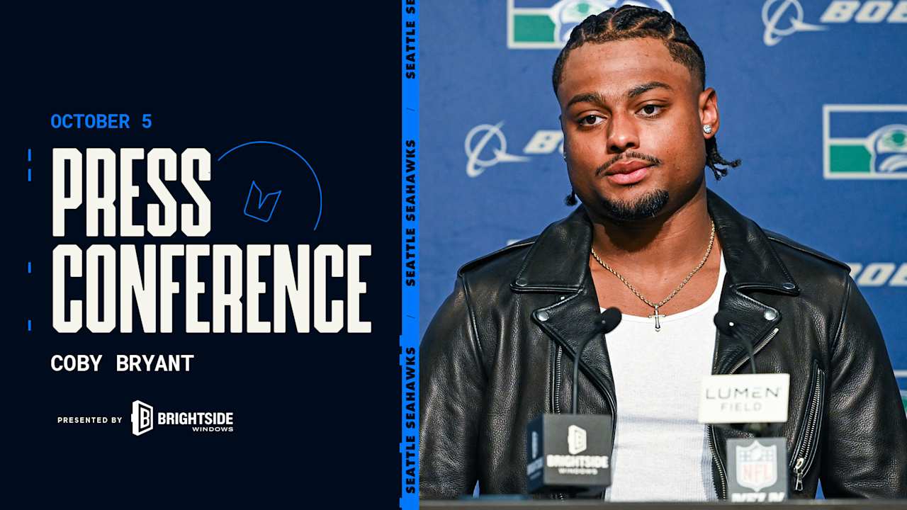 Coby Bryant Postgame Press Conference - 2025 Week 5 vs. Buccaneers