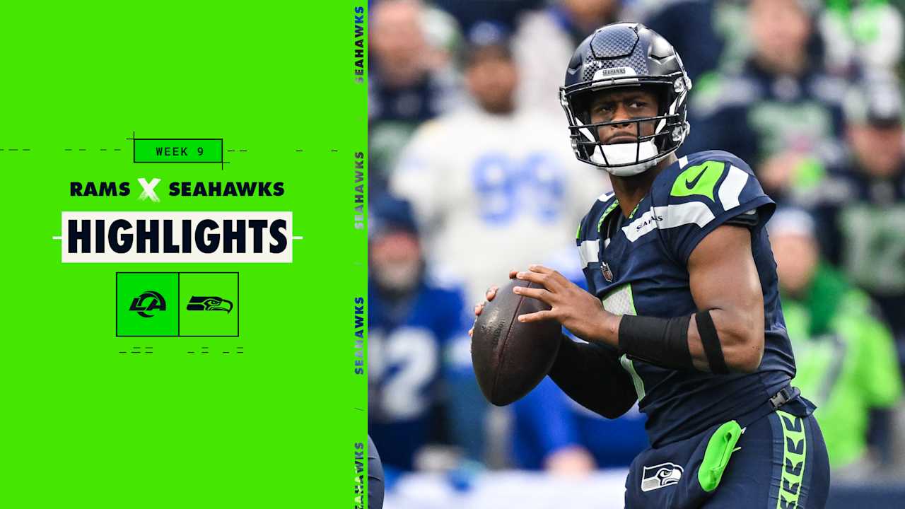 2024 Week 9 Seahawks vs. Rams Full Highlights