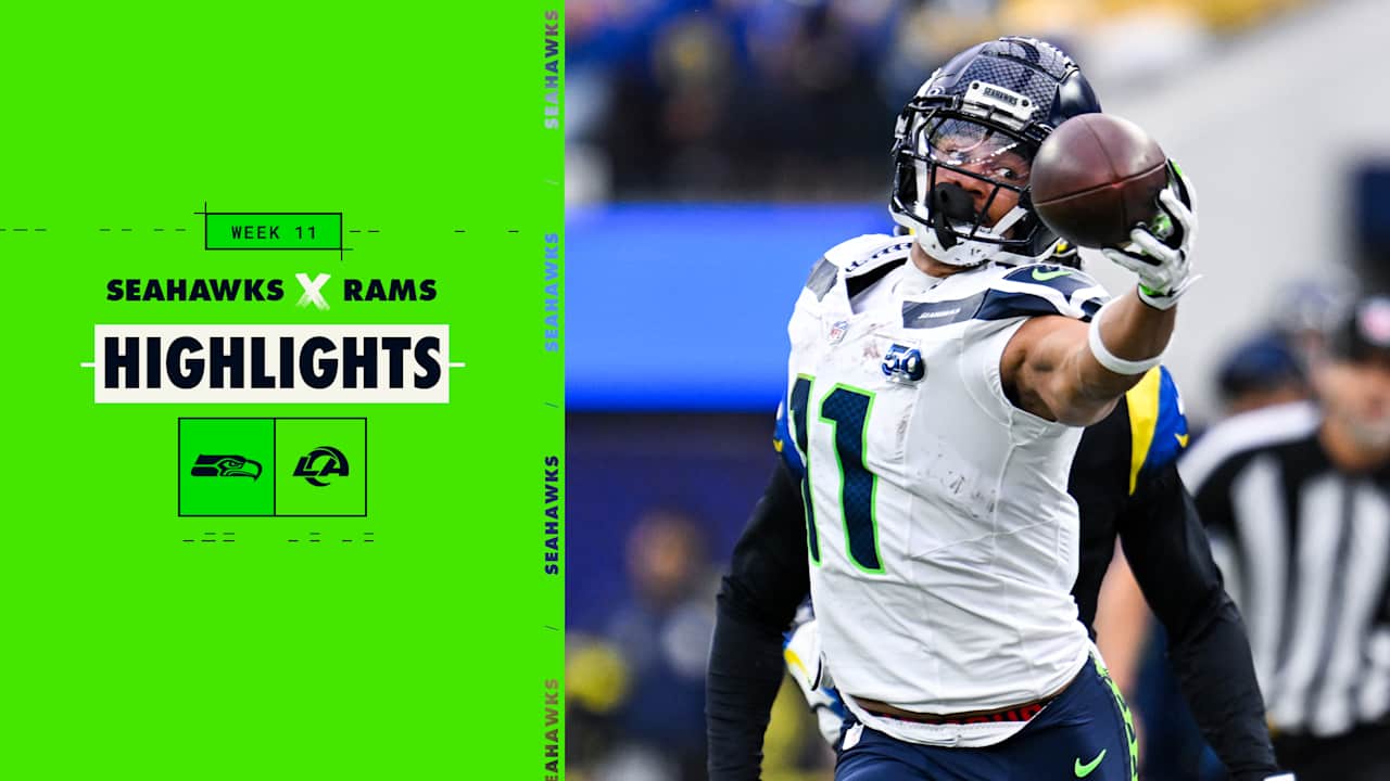 Jaxon Smith-Njigba Makes An Effortless One-Handed Catch On 28-Yard Gain ...